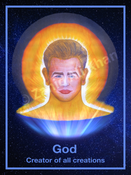 Khanverlag - Picture of God, Canvas 20 x 30 cm